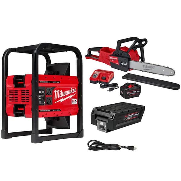 Milwaukee MX FUEL 3600-Watt/1800-Watt Lithium-Ion Push Start Portable ...