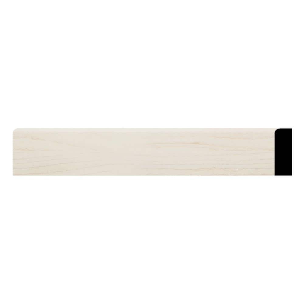 Ekena Millwork WM887 0.38 in. D x 1.25 in. W x 96 in. L Wood (Maple ...