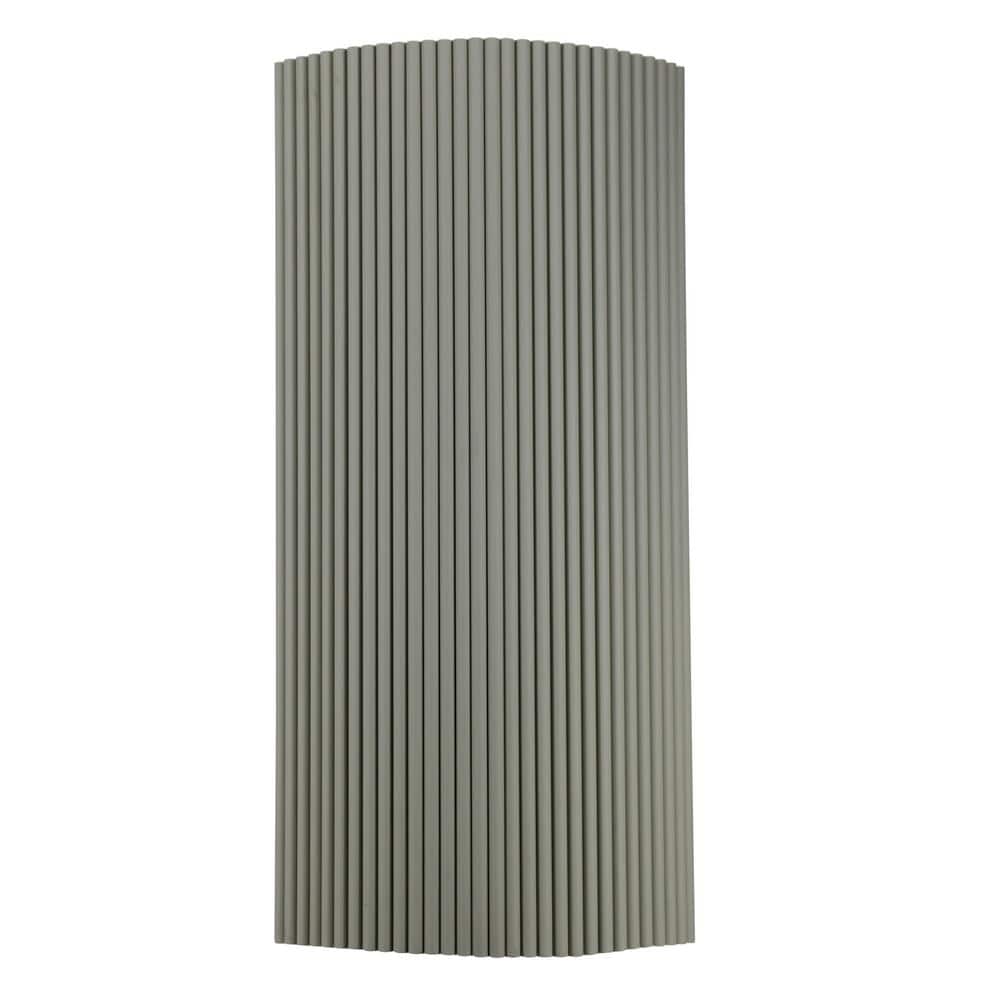 Ejoy 106 in. x 24 in. x 0.43 in. Wood Half Circle Flexible Multi ...