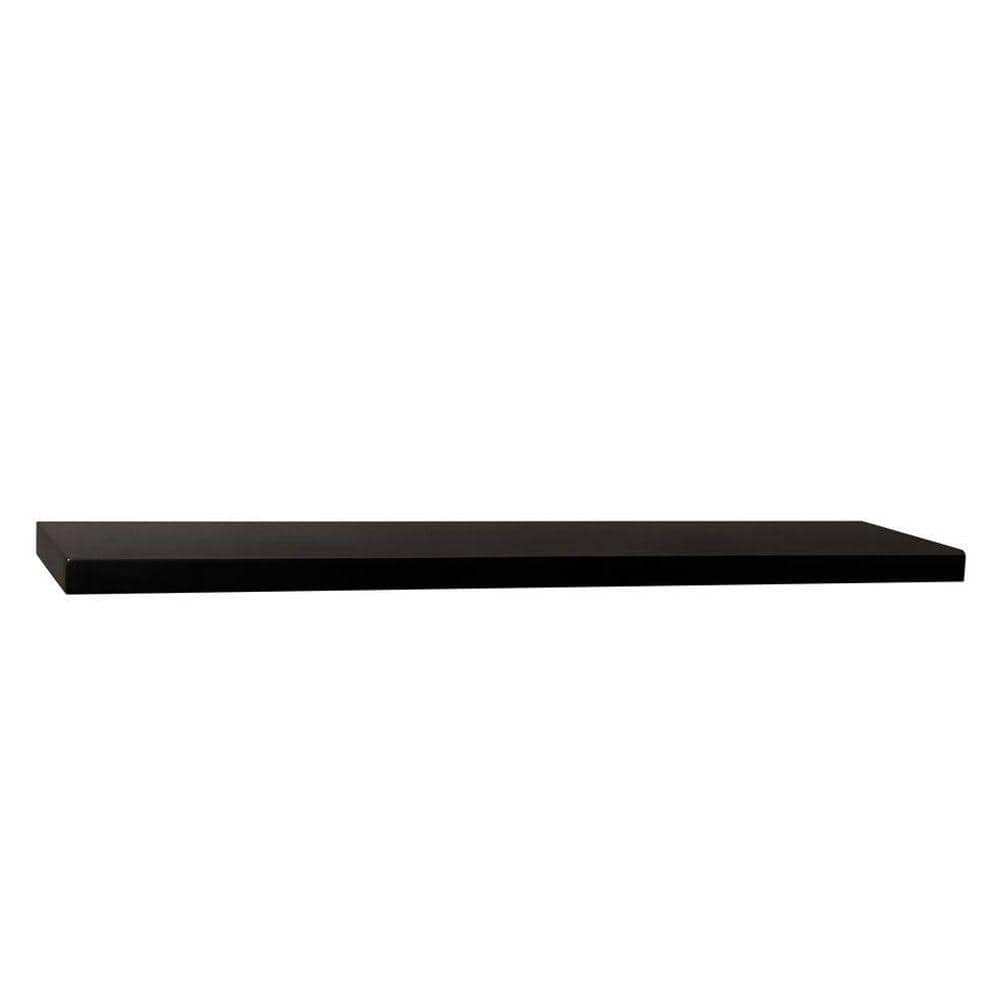 Home Decorators Collection 8 in. D x 24 in. L x 1-1/4 in. H Slim Shelf ...