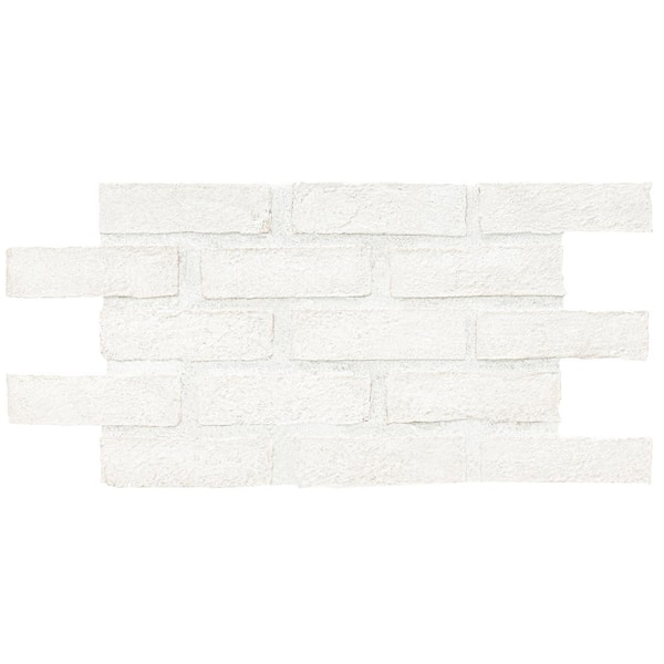 MSI Take Home Tile Sample-Alpine White 4 in. x 4 in. Textured Clay ...