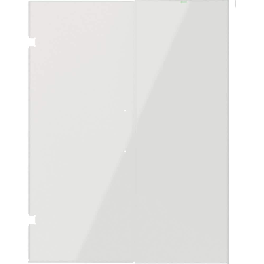 Delta Heavy Hinge 29.53 in. W x 72 in. H x 5/16 in. (8 mm) Pivot Shower ...