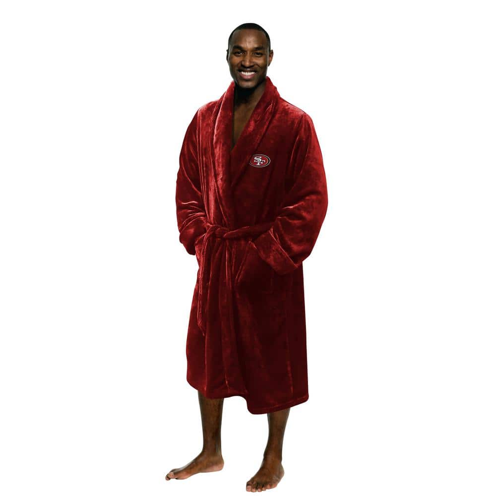 THE NORTHWEST GROUP Men's L/XL San Fransisco 49er's NFL Sherpa Bathrobe ...