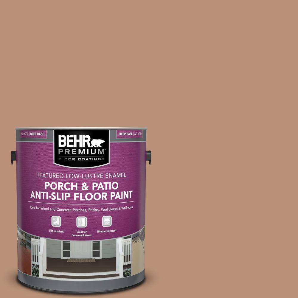 BEHR PREMIUM 1 gal. #BXC-46 Mojave Dusk Textured Low-Lustre Enamel ...