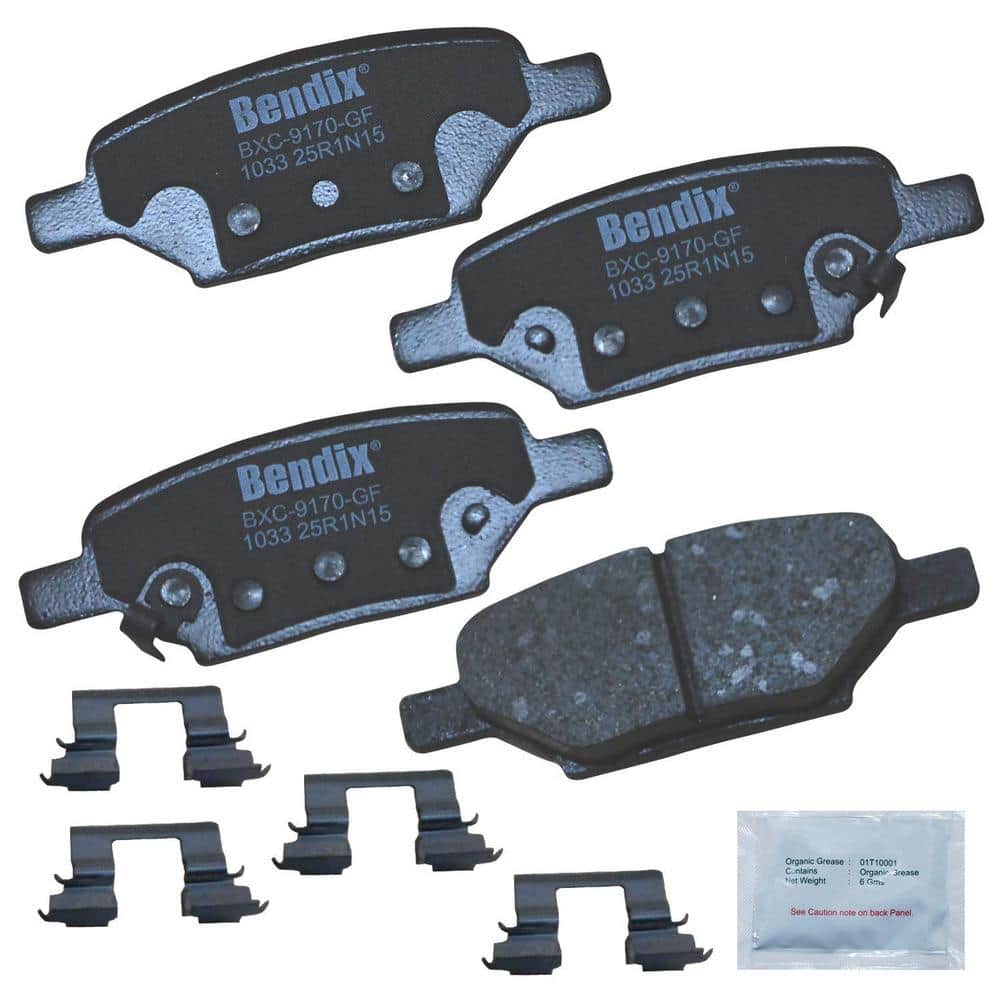 Bendix Premium Copper Free Disc Brake Pad Set CFC1033 - The Home Depot