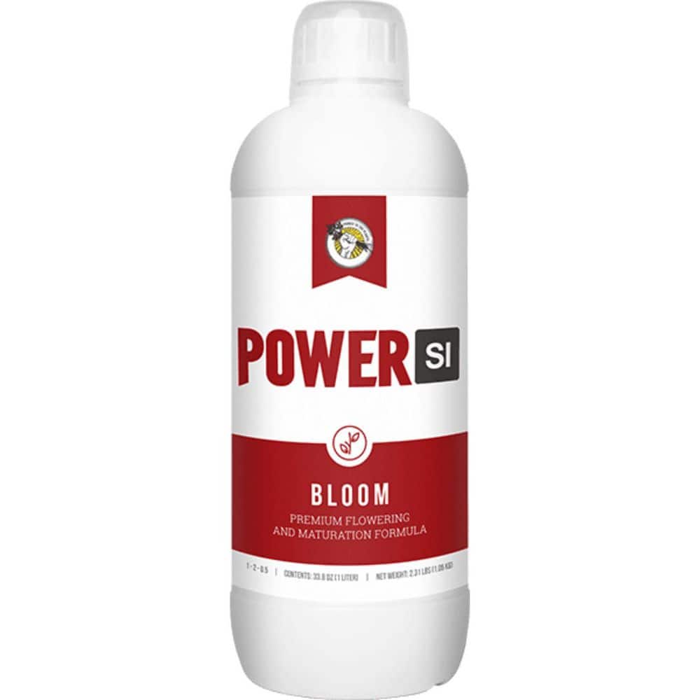 POWER SI 0.55 lb. (250ml) Bloom Liquid Plant Fertilizer Flowering ...