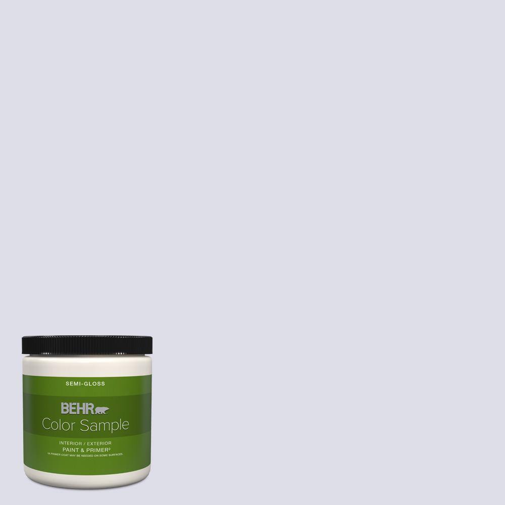 BEHR PREMIUM PLUS 8 oz. #640C-1 Hosta Flower Semi-Gloss Interior ...