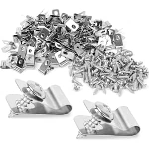 Afoxsos End Rail T Clamps Galvanized Fence Parts with Galvanized Steel ...