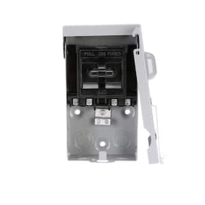Midwest Electric Products 30-Amp 120/240-Volt Fused AC Disconnect ...