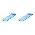 TRC Recreation Sunsation 70 in. Bahama Blue Foam Raft Lounger Pool ...