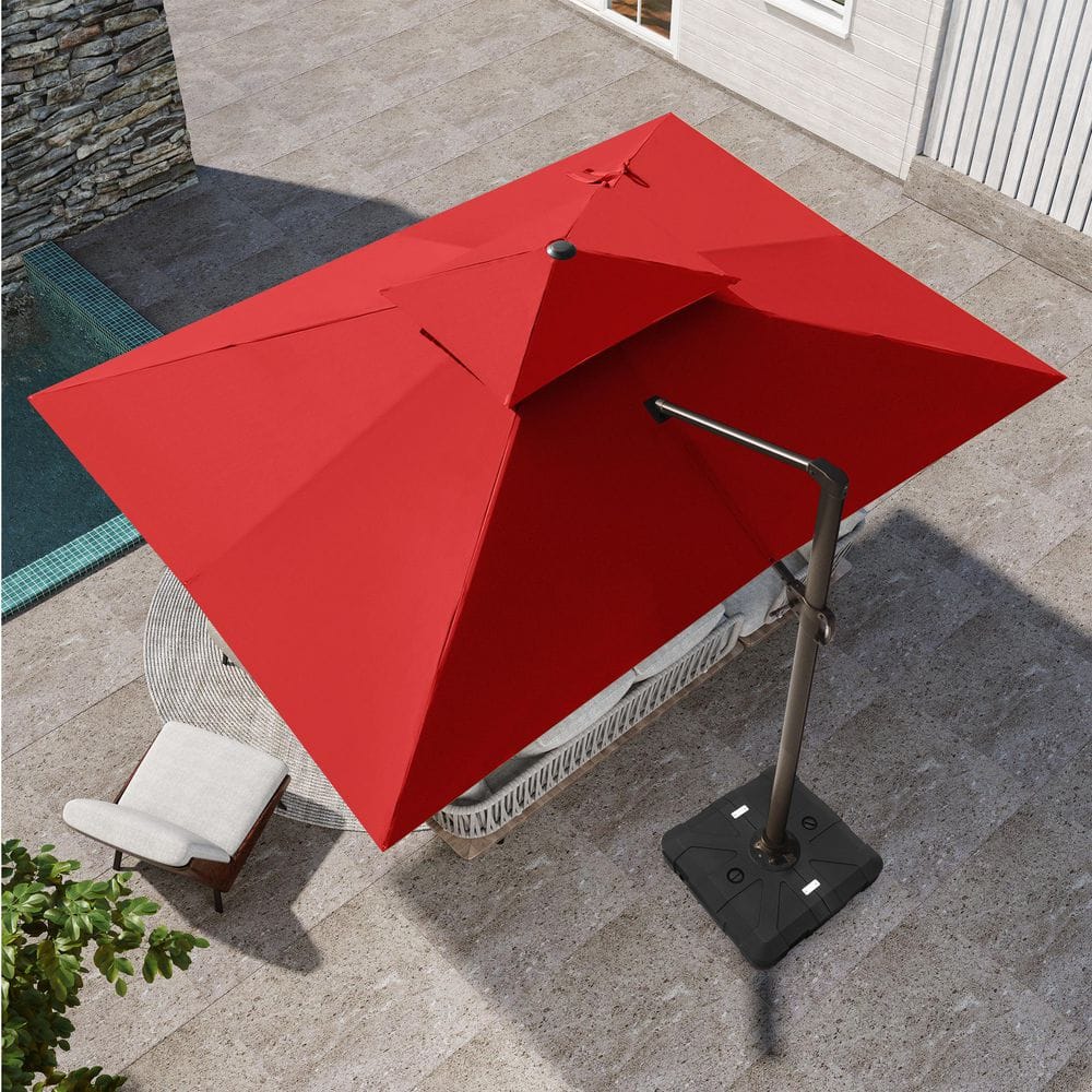 Pellebant Heavy-Duty 12.5 ft. x 10 ft. 360° Rotation Douoble-Top ...