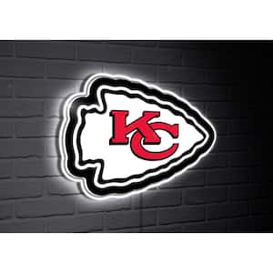Evergreen Kansas City Chiefs Helmet 19 in. x 15 in. Plug-in LED Lighted ...
