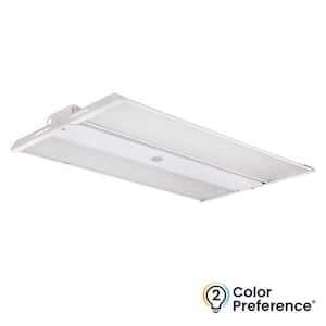 ETI LIGHTING 2 ft. 400-Watt Equivalent Thin Profile LED Dimmable White ...