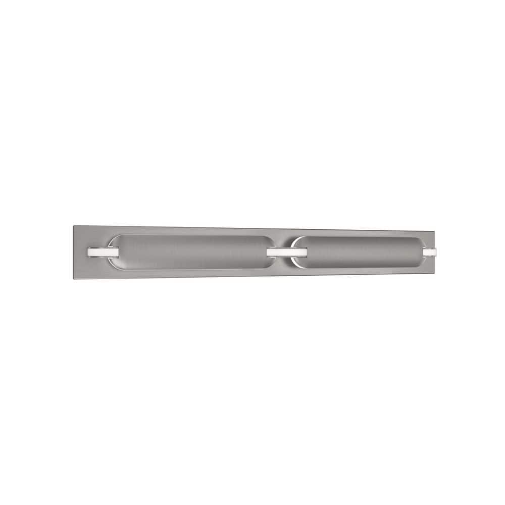 WAC Lighting Spectacle 24 in. 1-Light Brushed Nickel Integrated LED ...