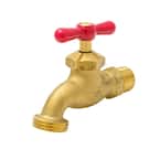 EZ-FLO 3/4 in. FIP x MHT Brass Loose Key Hose Bibb 20215 - The Home Depot