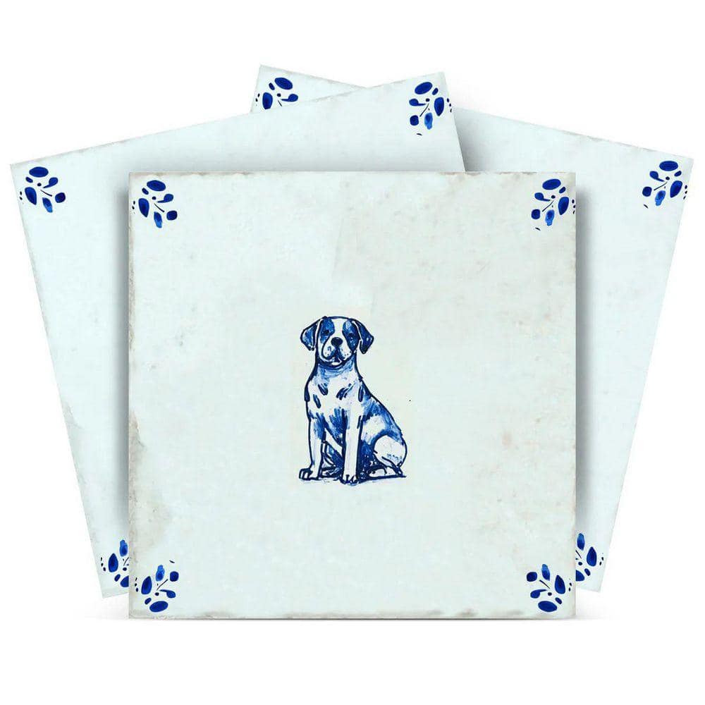 Reviews for MI ALMA Blue D62 8 in. x 8 in. Vinyl Peel and Stick Tile ...