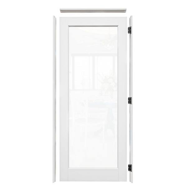Have a question about ARK DESIGN 30 in. x 80 in. 1-Lite Clear Glass ...