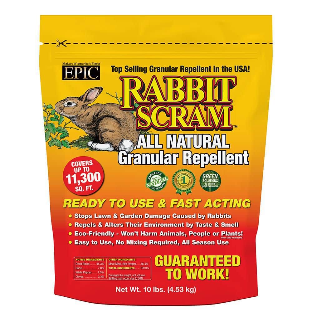 10 lbs. Rabbit Repellent Granular Bag 11010 - The Home Depot