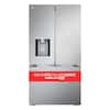 LG 26 cu. ft. Smart Counter-Depth MAX French Door Refrigerator with 4 ...