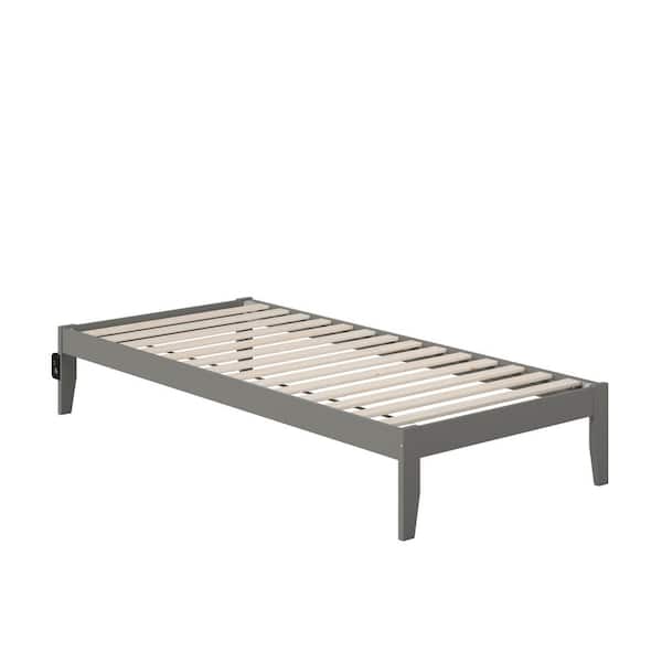 AFI Colorado Twin Extra Long Bed with USB Turbo Charger in Grey ...