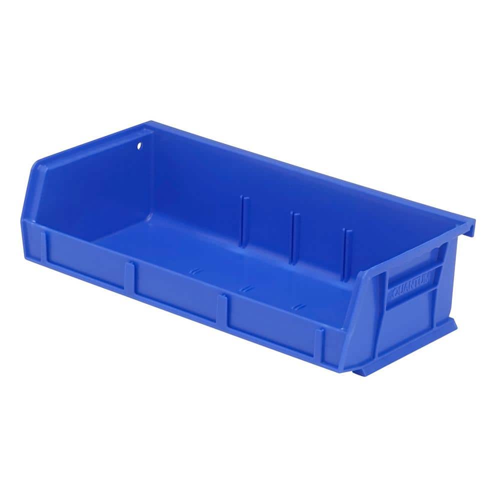 QUANTUM STORAGE SYSTEMS Ultra Series 1.54 Qt. Stack and Hang Bin in ...