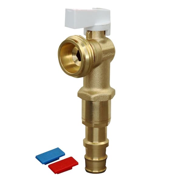 Everbilt 1/2 in. PEX-A Barb x 3/4 in. Male Hose Thread Brass Washing ...