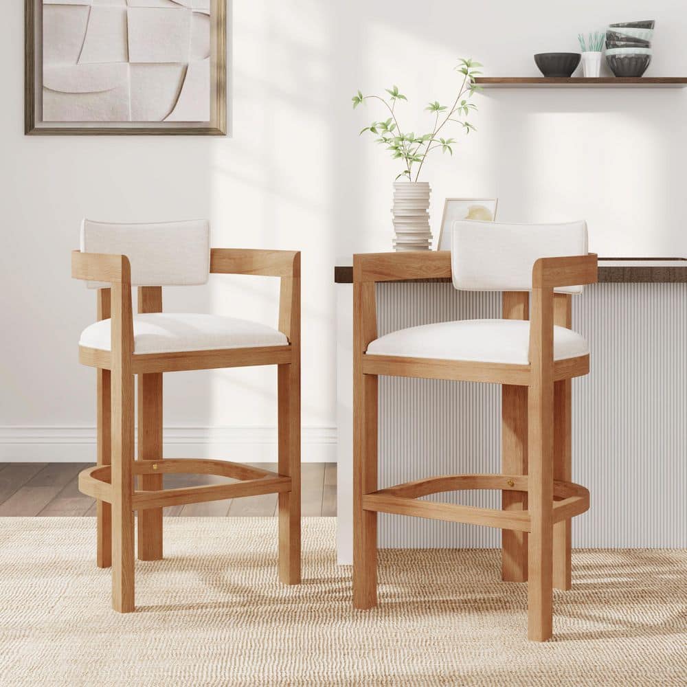 CHRISTOPHER KNIGHT HOME Corlas 30 in. Medieval Modern Upholstered Solid ...