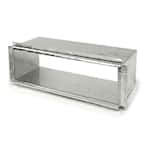 Master Flow 3-1/4 in. x 10 in. Rectangular Stack Duct Starting Collar ...