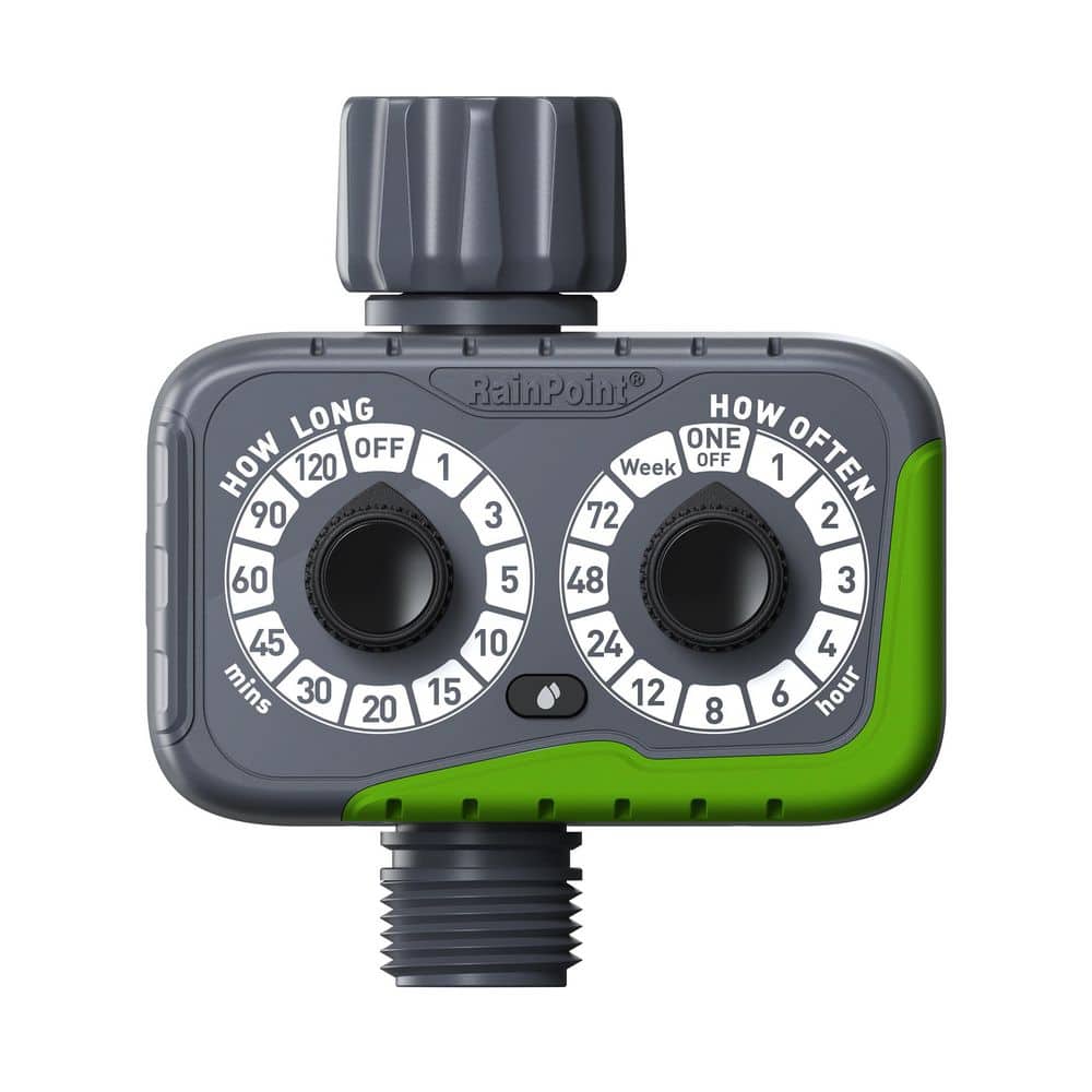 RainPoint Quickdial Programmable Water Timer for Lawns and Gardens ...