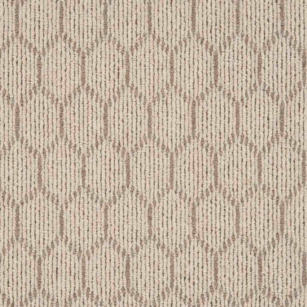 Natural Harmony Entanglement Desert/Bark Brown 12 ft. 27 oz. Wool ...