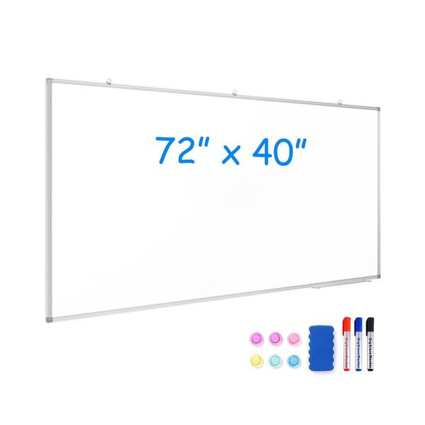 maxtex Dry Erase Board 72 x 40 Inch Bulletin Boards, Aluminum Frame ...