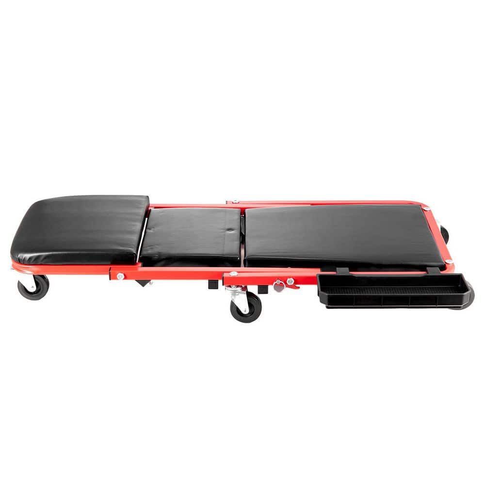 SKYSHALO Foldable Z Garage Creeper 36 in. 300 lbs. Load Capacity ...