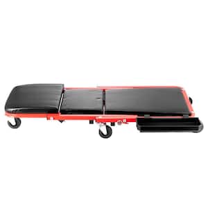 VEVOR Foldable Z Garage Creeper, 36 in., 300 lbs Load Capacity Rolling ...