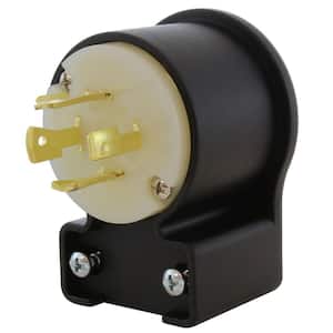 AC WORKS NEMA L16-20P 3-Phase 20 Amp 480-Volt 4-Prong Locking Male ...