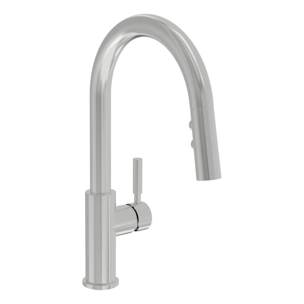 Symmons Dia Pull Down Kitchen Faucet in Stainless Steel (1.5 GPM ...