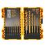 DEWALT Titanium Nitride Coated Pilot Point Drill Bit Set (29-Piece ...