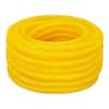 HYDROMAXX 2 in. x 100 ft. Flexible Corrugated Yellow HDPE NON Split ...