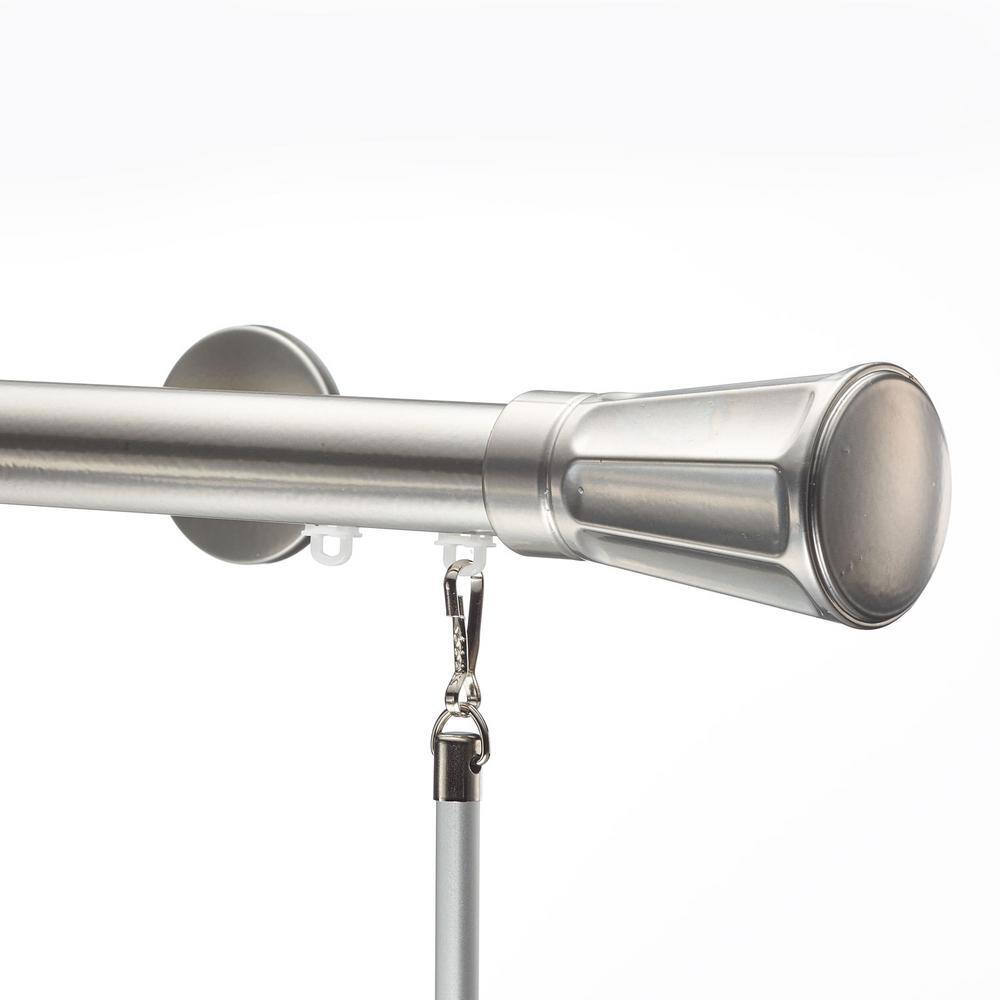 Art Decor Tekno 25 - 72 in. Non-Adjustable 1-1/8 in. Single Traverse ...