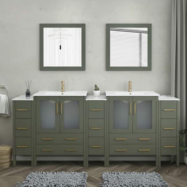 96 Inch Vanities - Bathroom Vanities - The Home Depot