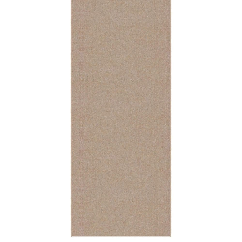 Ottomanson Emmy Non-Slip Rubberback 3 x 12 Indoor Custom Cut Entryway ...