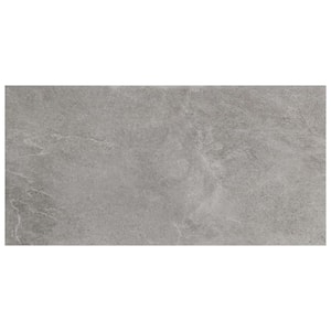 Ivy Hill Tile Monolith Silver Gray 4 in. x 0.35 in. Organic Pattern ...