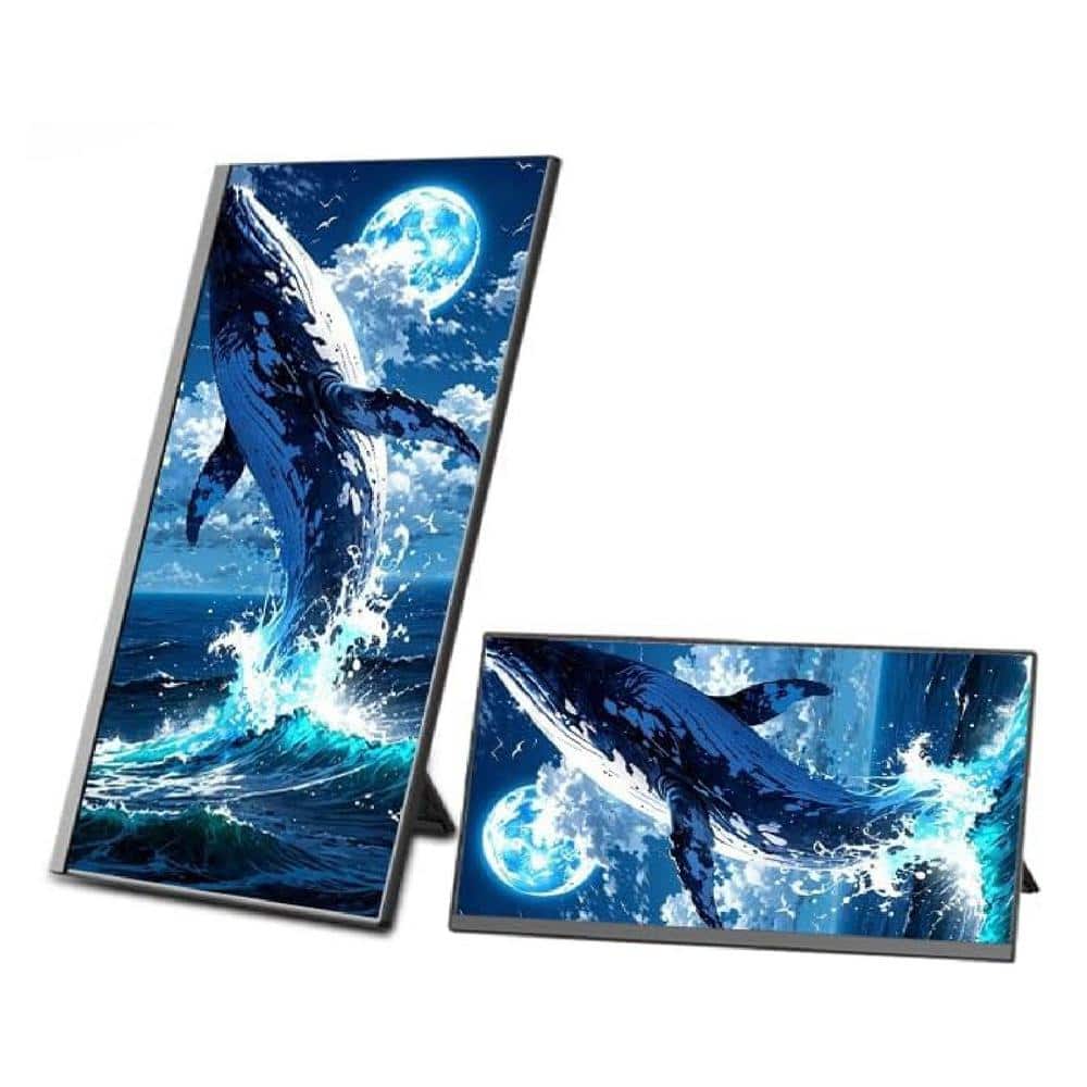 Vrbgify Laptop Screen Extender-15.6'' FHD 1080P IPS Portable Monitor ...