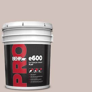 BEHR PRO 5 gal. #N130-2 Ash Rose Low Luster Exterior Paint PR62005 ...