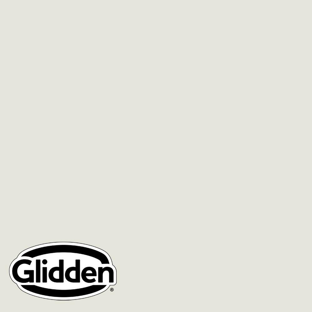 Glidden Diamond 1 gal. PPG1029-1 Silvery Moon Satin Interior Paint with ...