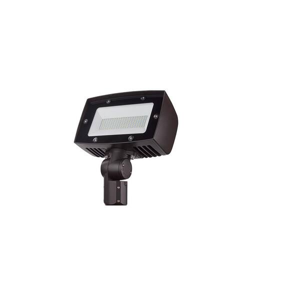 PROBRITE 750-Watt Equivalent Integrated Outdoor LED Flood Light, 11000 ...