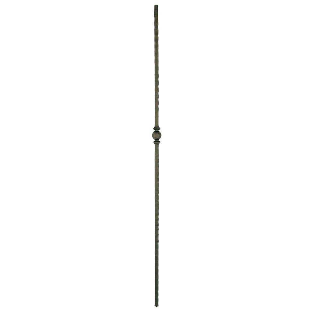 EVERMARK 44 in. x 5/8 in. Old World Copper Metal Hammered Baluster ...