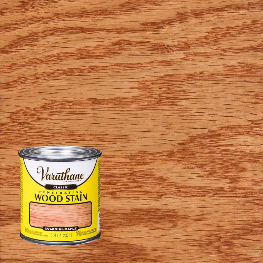 Varathane 8 oz. Colonial Maple Classic Wood Interior Stain 339731 - The ...
