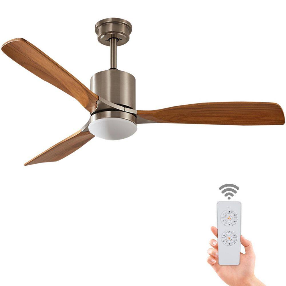 Reviews for ExBrite Solid 52 in. Integrated LED Indoor Maple Ceiling ...