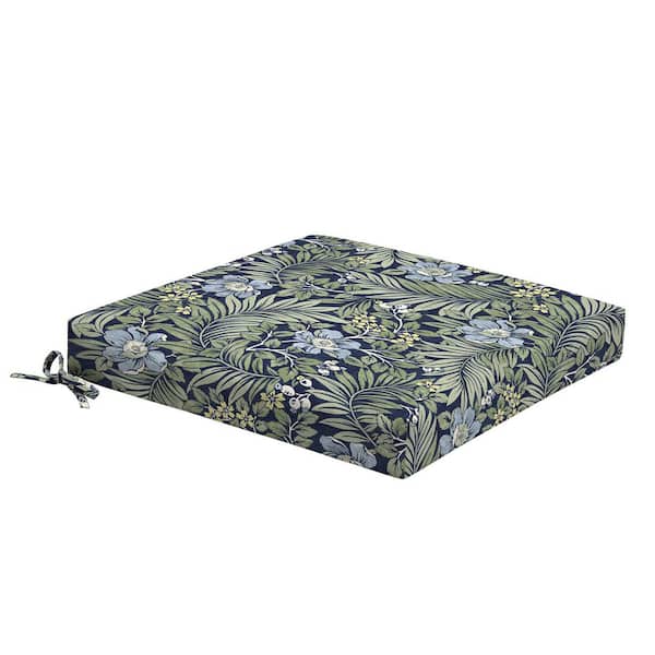 ARDEN Foam Outdoor Dining Seat Cushion 19 x 19 Made with ProFoam Rain ...