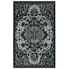 Mohawk Home Emiko Black 3 ft. x 5 ft. Oriental Area Rug 108715 - The ...